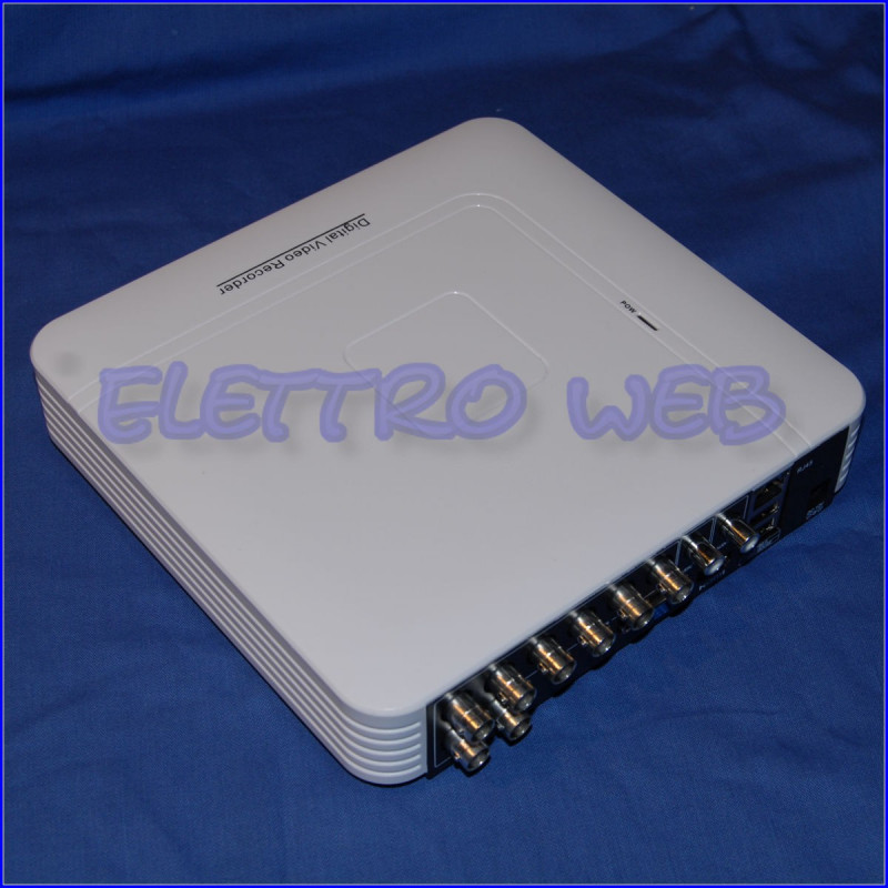 DVR 4 canali VIDEO digitale ibrido - REVOLUTION 4 NEW